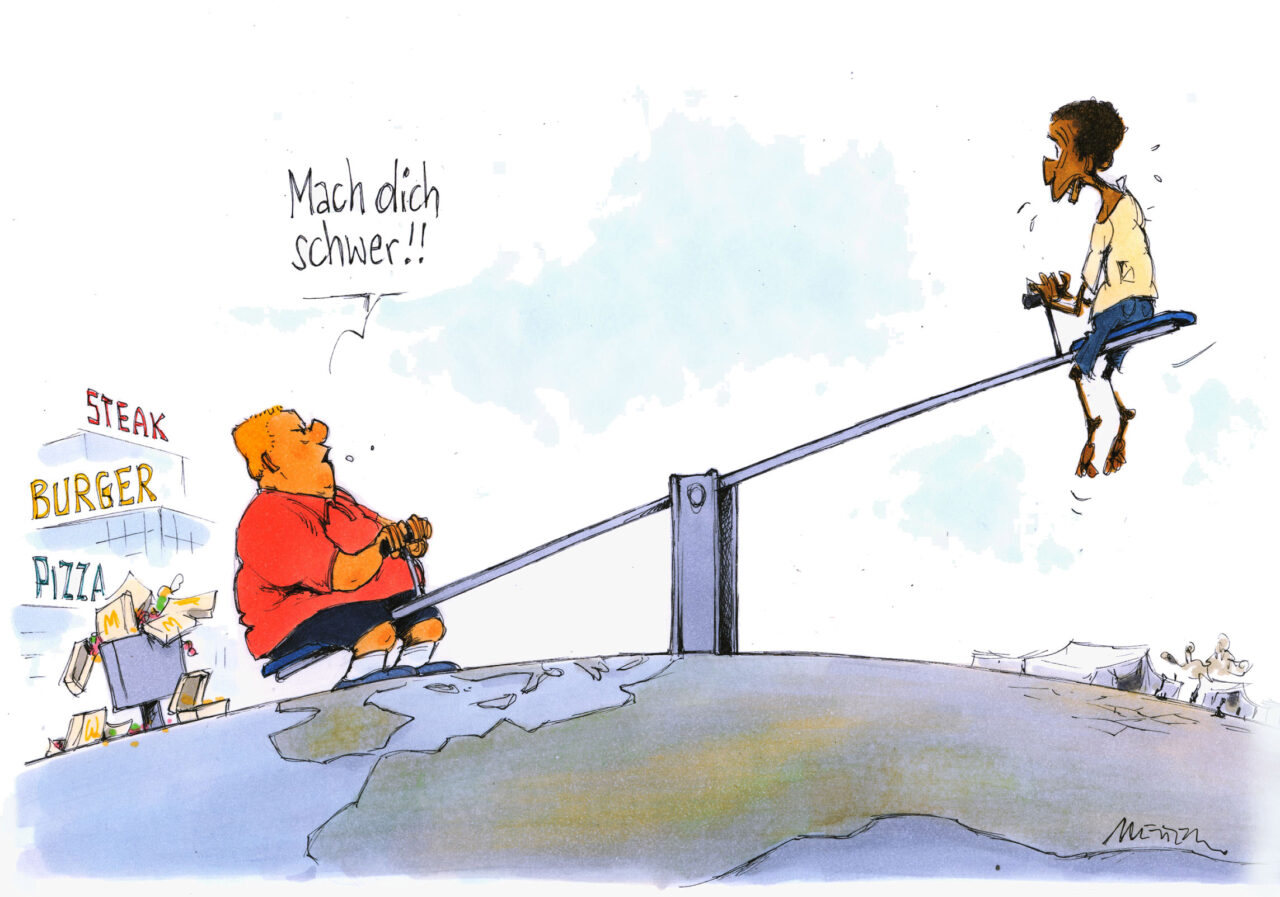 Nord-Süd - Gerhard Mester - Karikaturen